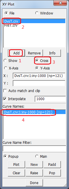 2.7. Define X-Axis for Cross Plot