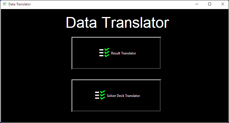 31.1. Accessing the Data Translator Application