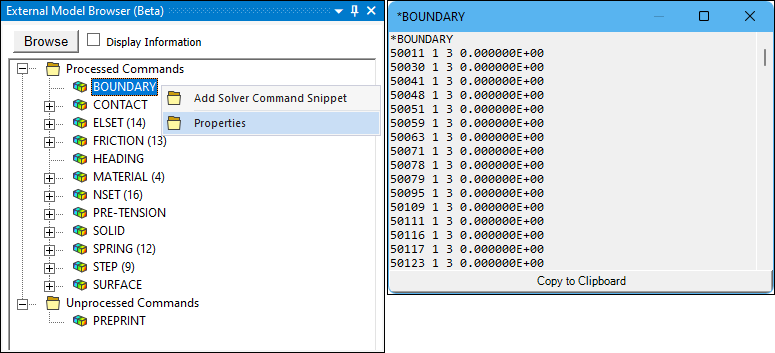 12.3. Working with ABAQUS Keywords