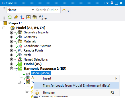 Chapter 14: Base Excitations and Loads in a Modal analysis Scaled in a ...