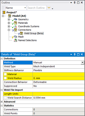 Chapter 17: Creating Spot Weld Groups
