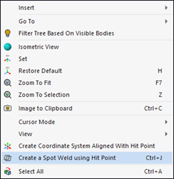 Chapter 17: Creating Spot Weld Groups