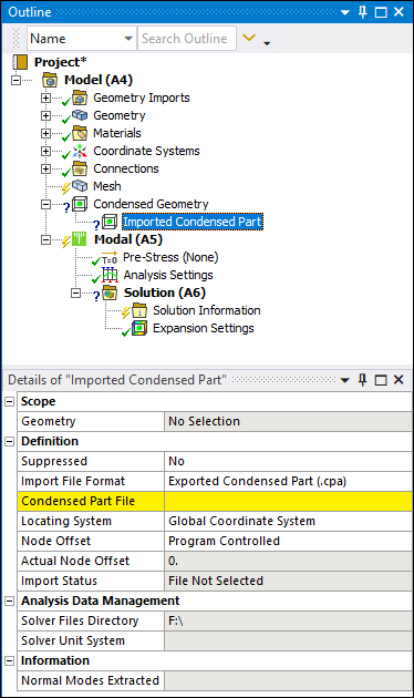 Imported Condensed Part
