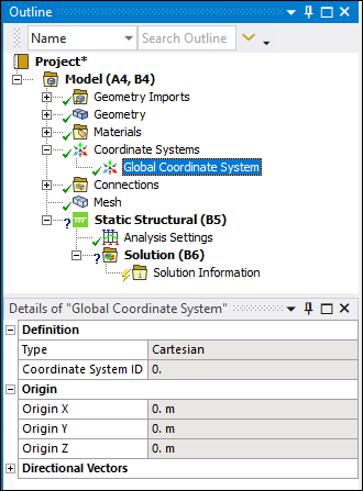 Global Coordinate System