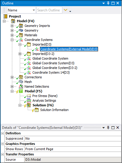 Imported: Coordinate Systems
