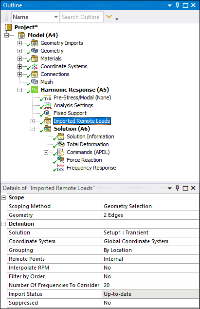 Imported Remote Loads