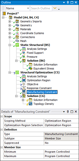 Manufacturing Constraint