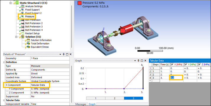 Chapter 27 Multiple Load Step Restart Using Restart Analysis Add On