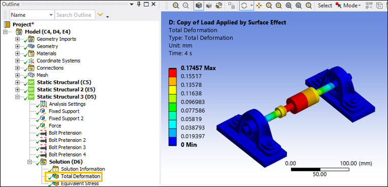 Chapter 27 Multiple Load Step Restart Using Restart Analysis Add On