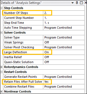 Chapter 27: Multiple Load Step Restart Using Restart Analysis Add-on