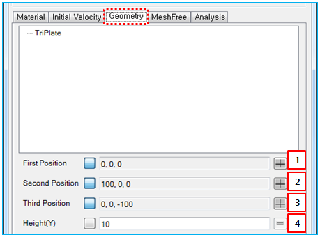 3.4.4. Tri-Plate Creation and Properties
