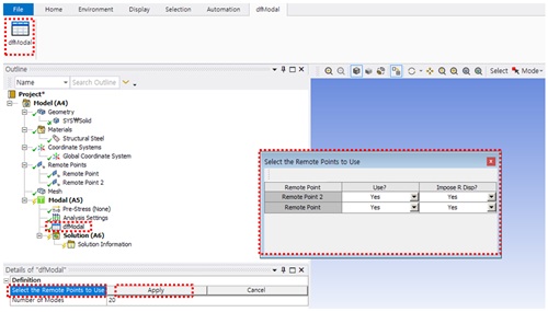 3.28.5. Generating Modal Data in Workbench