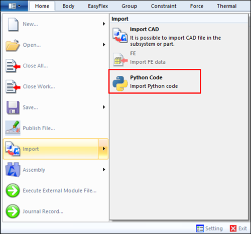 8.22.1. Python Code Operation