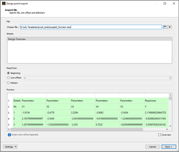 Exporting Data from Excel