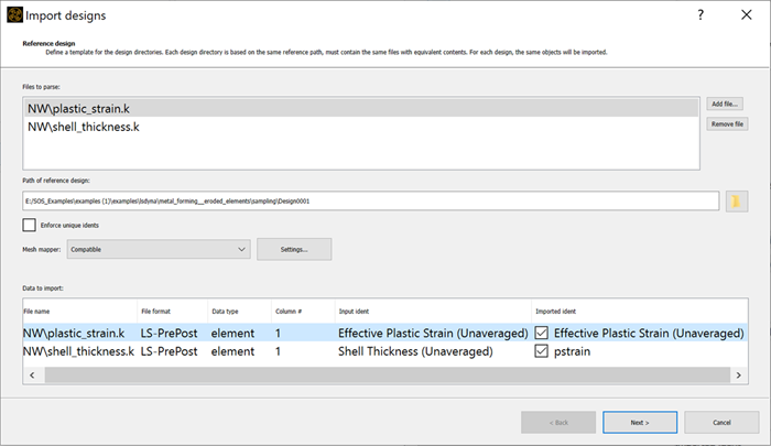 Importing Field and Scalar Data