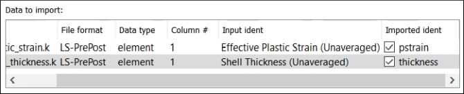 Importing Field and Scalar Data