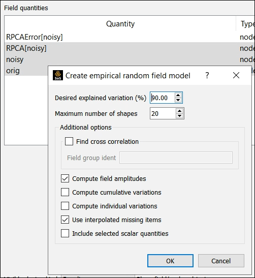 Using RPCA (Robust Principal Component Analysis) to Filter Noise