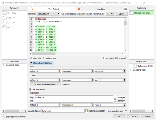 Calibration of a Damped Oscillator Using Signals in Excel