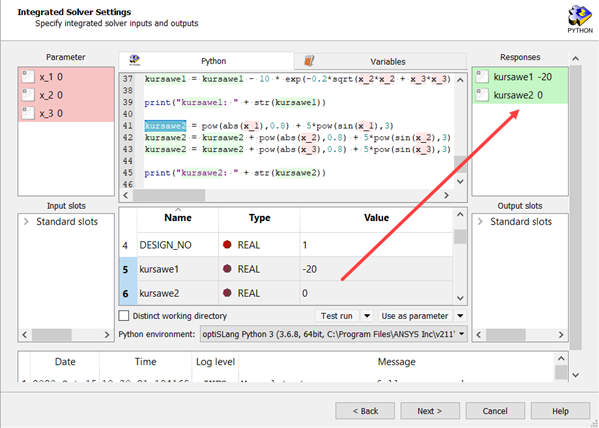 Process Integration of Kursawe Functions