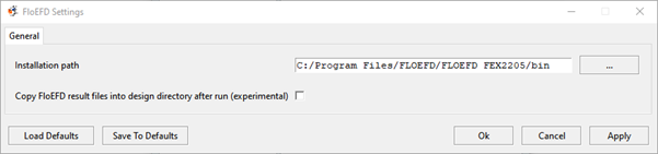 FloEFD Input