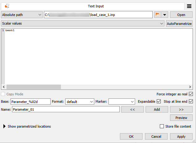 Placeholder Examples