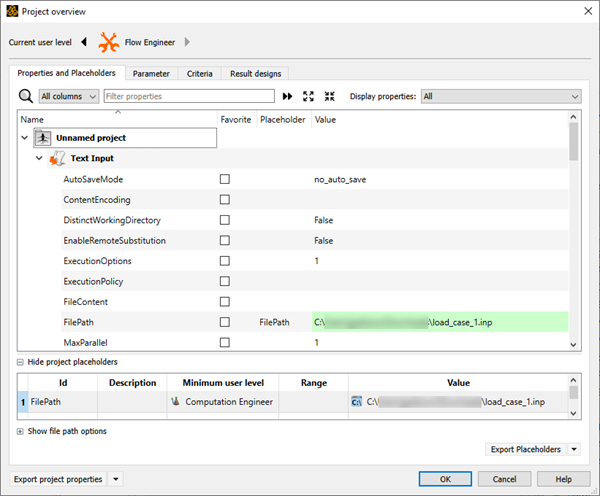 Placeholder Examples