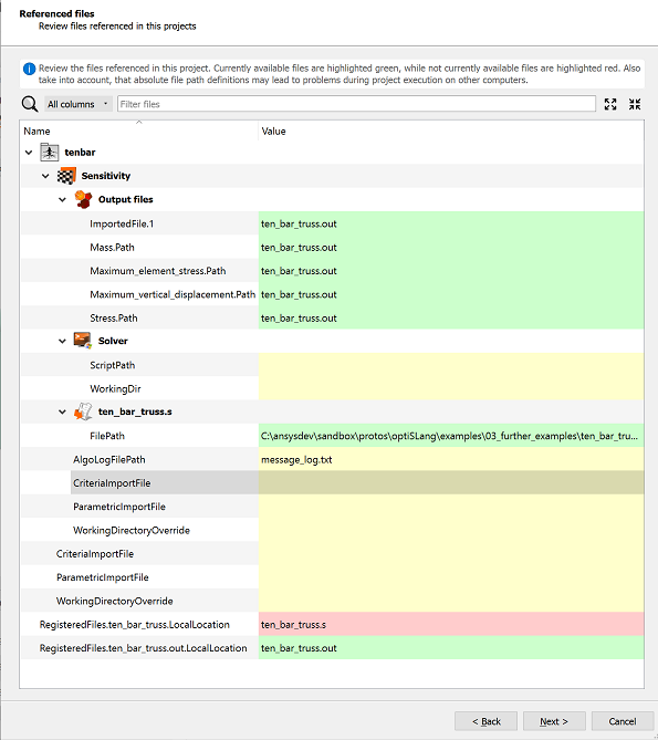 Saving an External Project