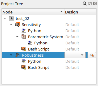 Project Tree Widget