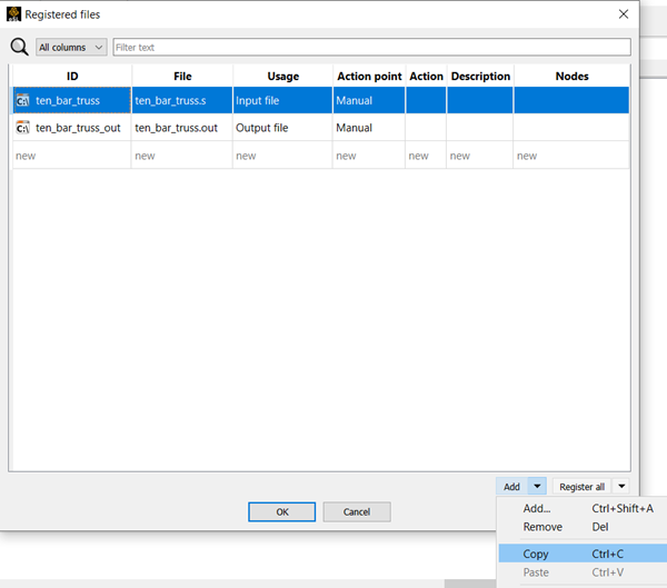 Copying and Pasting File Registration Entries