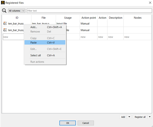 Copying and Pasting File Registration Entries