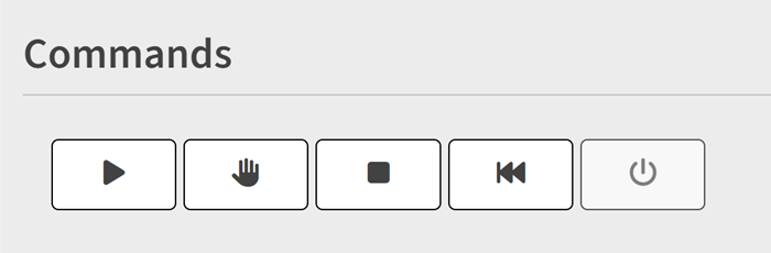 Running project or actor commands