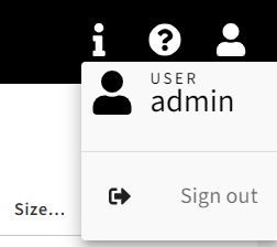 Signing out of the optiSLang Web Service