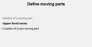 3.10. Definition of Moving Parts