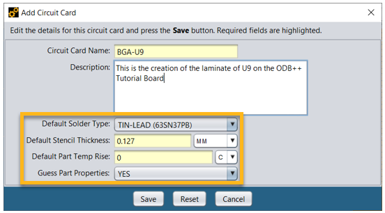 8.14. Advanced BGA Modeling