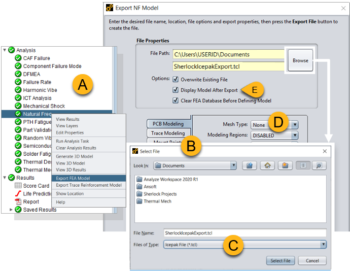 9.9. FEA- Ansys Icepak Integration