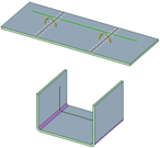 Using the Bend Tool Guides