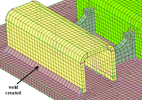Creating a Blend (Weld) Between Faces