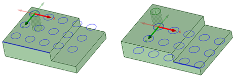 Creating a One- or Two-Dimension Linear Pattern