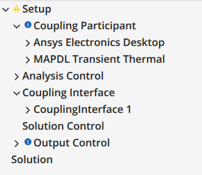 System Coupling GUI Components