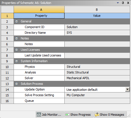 Workbench/RSM Integration with the Mechanical Application