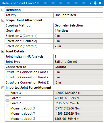 8.1.13. Joint Forces/Moments from a Time Domain Hydrodynamic Response ...