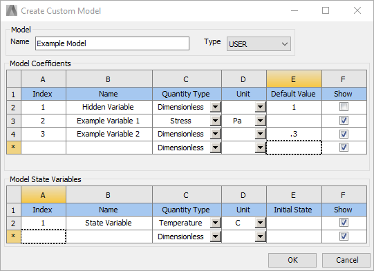 Creating Custom Material Models
