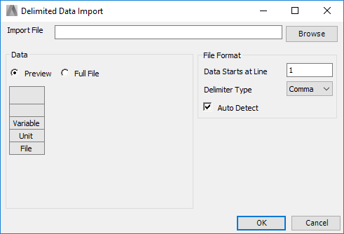 Importing Tabular Data