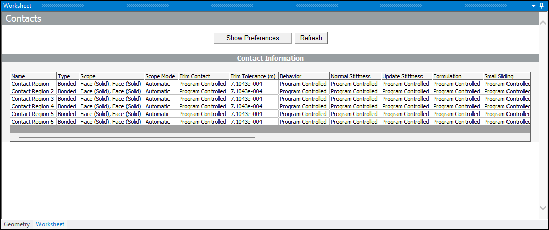 9.6.8.1. Contact Setup and Verification