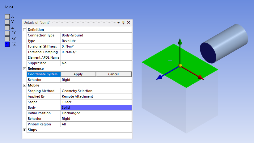 9.7.4. Modifying Joint Coordinate Systems