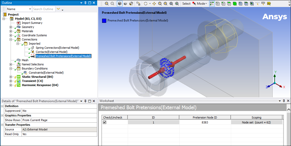 6.13.1.3.1. Imported Bolt Pretensions and Premeshed Bolt Pretensions