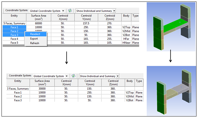 2.20.1.4. Selecting, Exporting, and Sorting Data