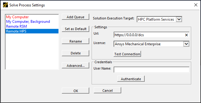 18.5. Using Solve Process Settings