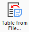 14.4.1. Import a Table from a Data File