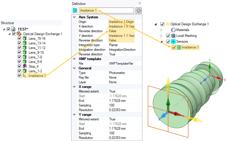 Understanding What Is Imported to Speos